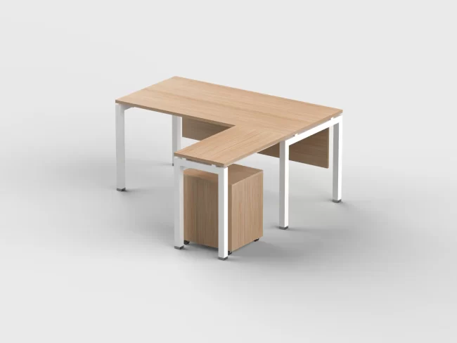 Parma L-Shape Executive Desk | MOBILIA® Office Furniture